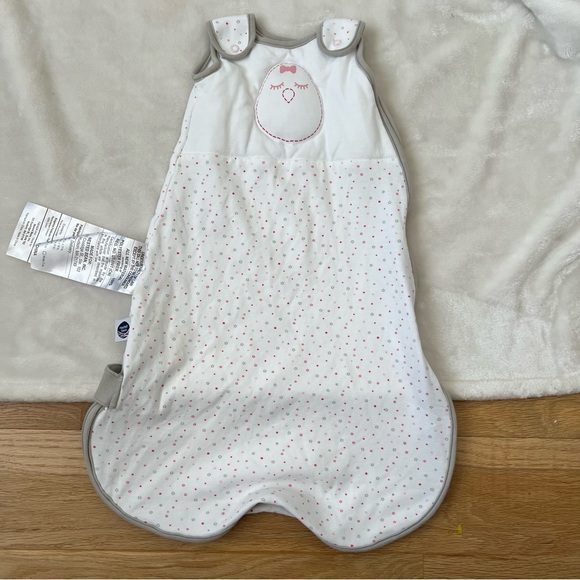 Nested Bean | Pajamas | Nested Bean 6m Sleep Sack Weighted Chest White ...